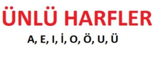 Ünlü Harfler Nelerdir Ve Kaç Tanedir? Türkçe'de Ünlü Harflerin ...